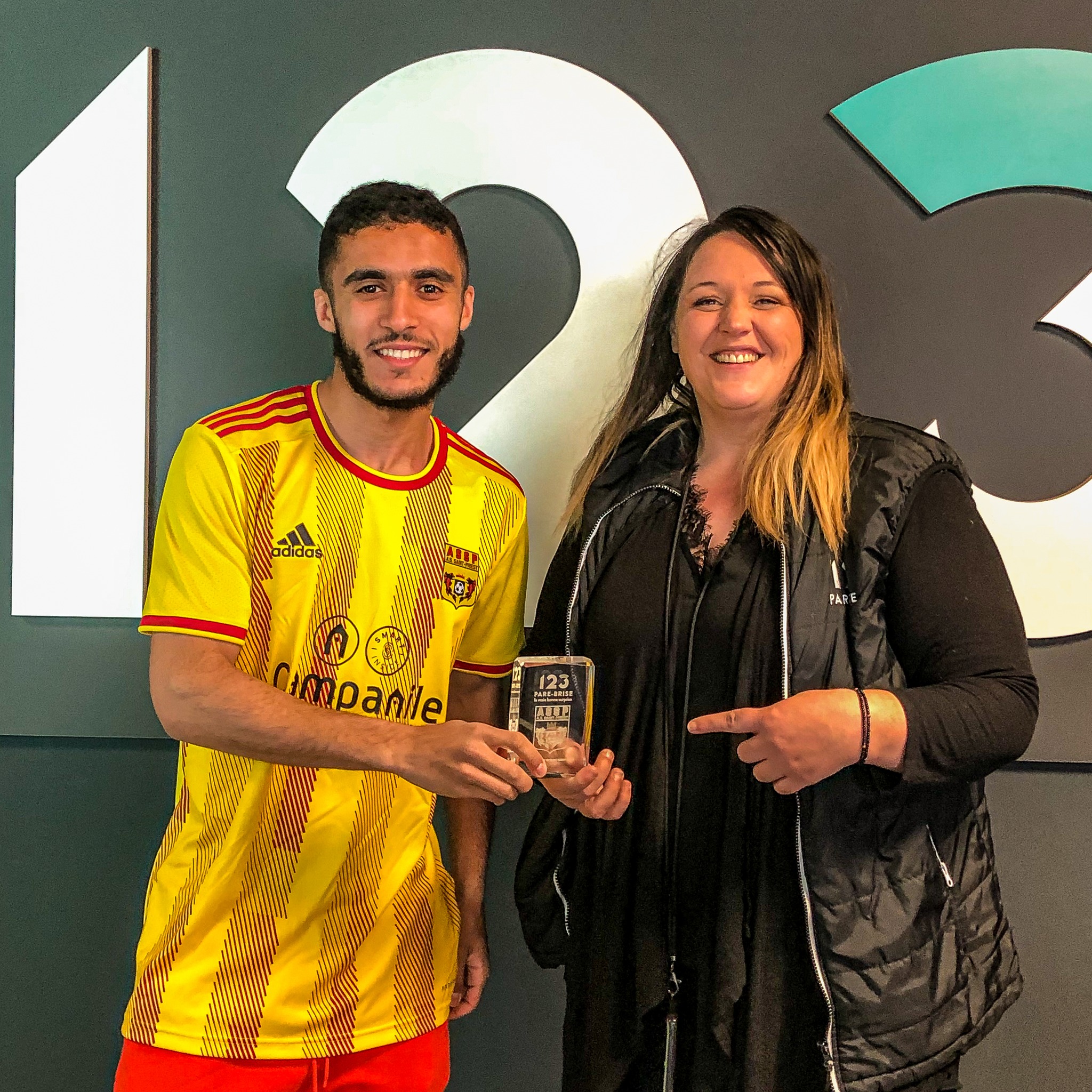 Naïm Dhib élu joueur « 123 Pare-Brise » de la mi-saison ! – AS Saint-Priest